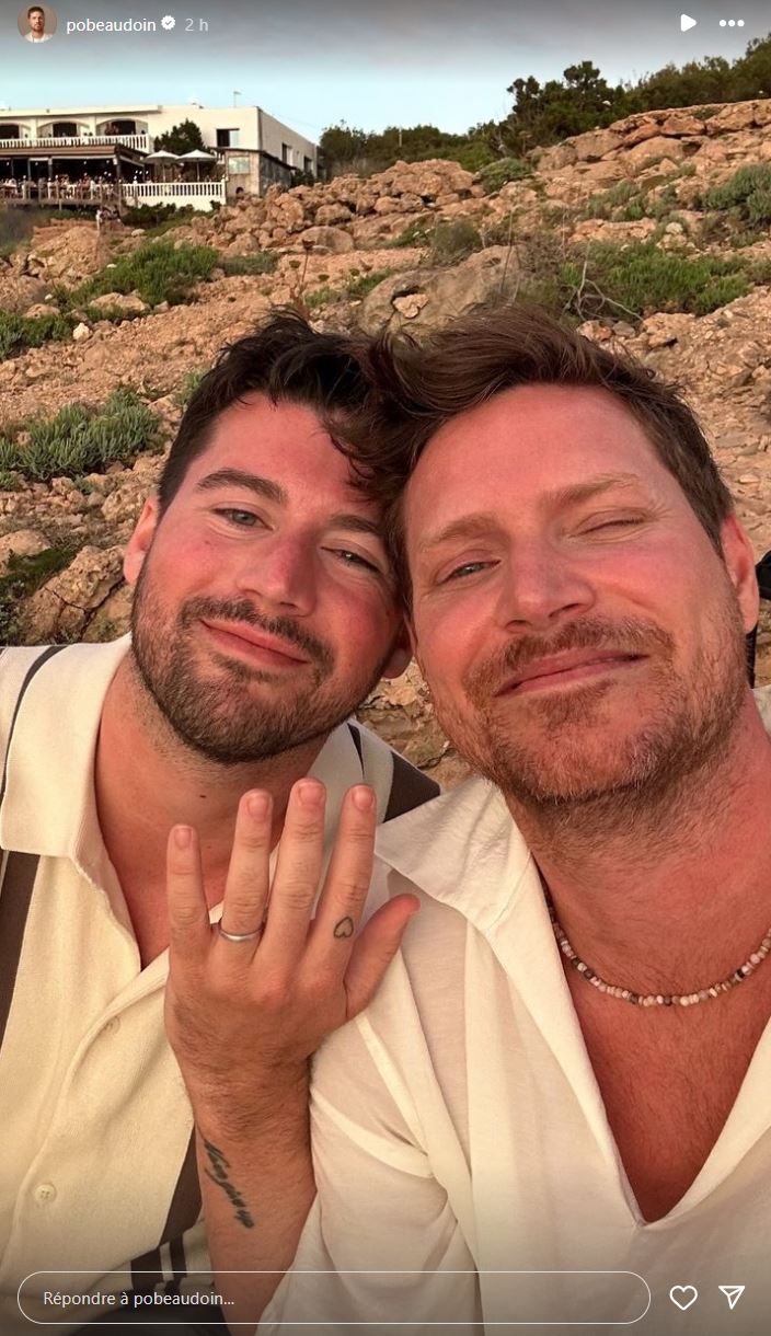 PO Beaudoin demande en mariage son chum sous un magnifique coucher de ...