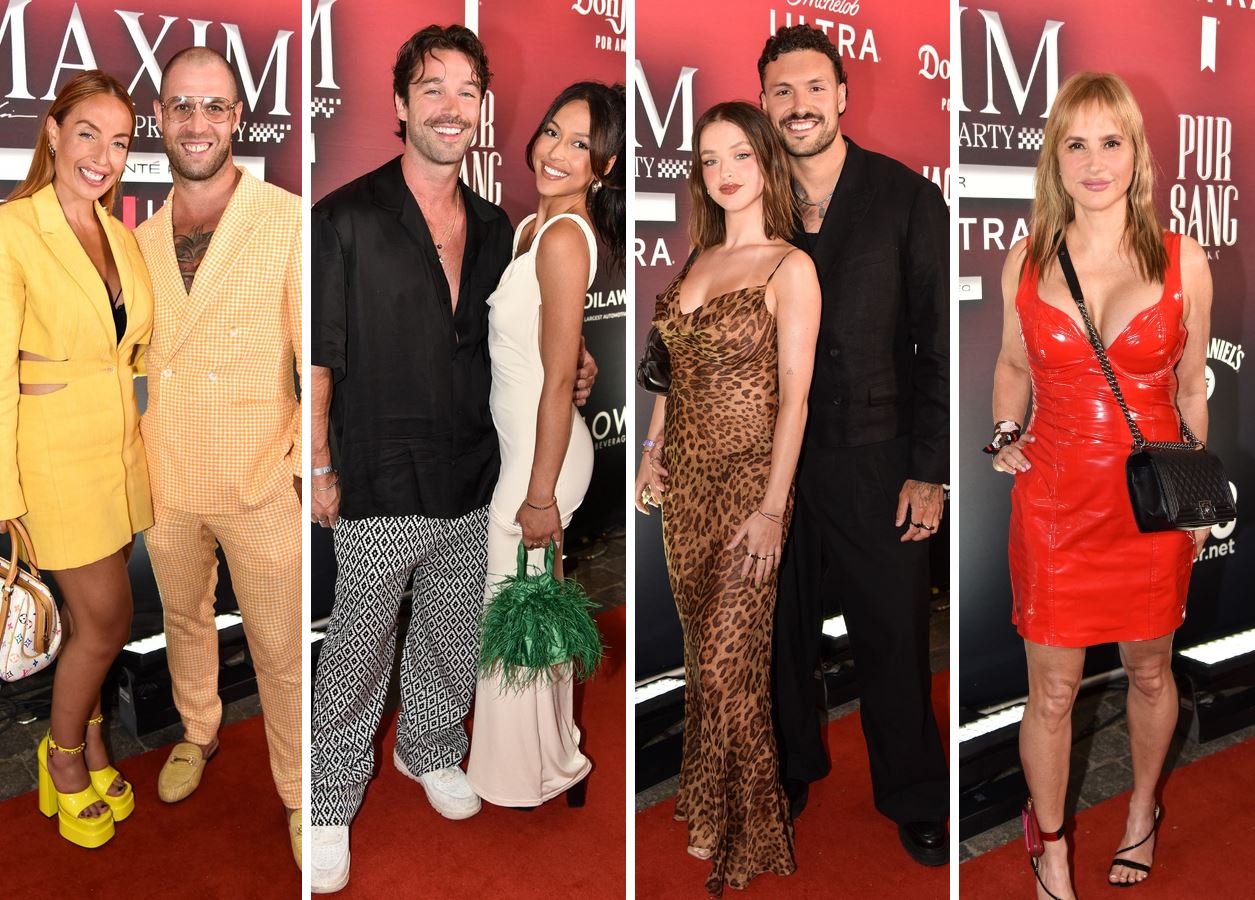 Voyez toutes les stars sur le tapis rouge du Maxim Grand Prix Party