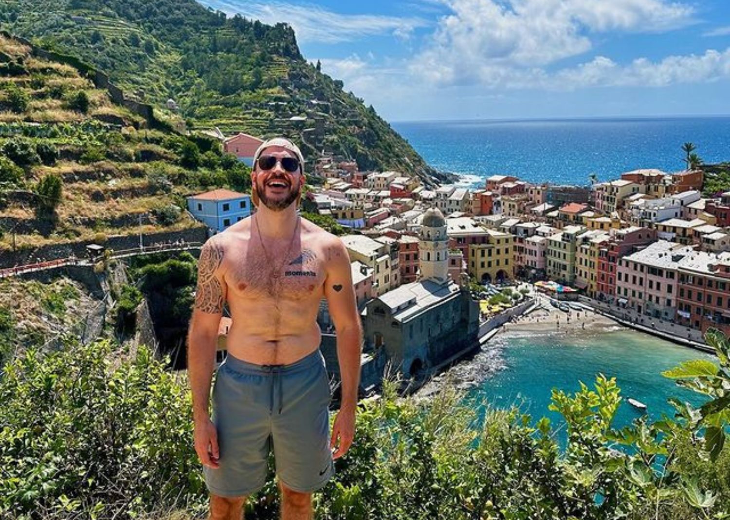 Jean-Pier Gravel se prélasse dans une crique magique et ça fait rêver