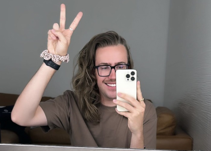 Cette fan de Mathieu Dufour a été prise par surprise