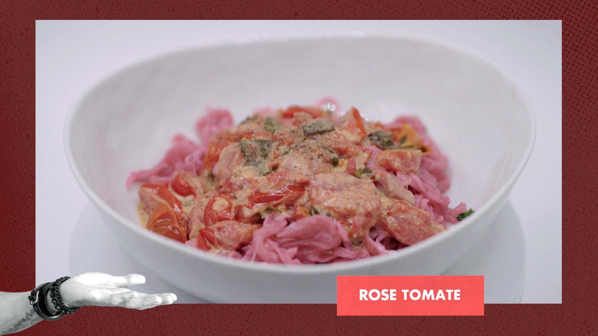 Rose tomate