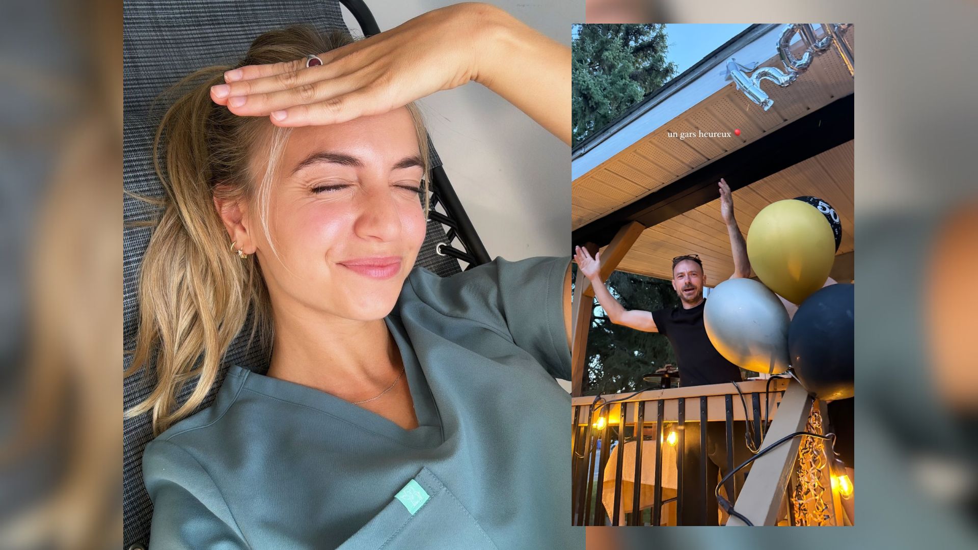 Ludivine Reding avait toute une surprise pour son père!