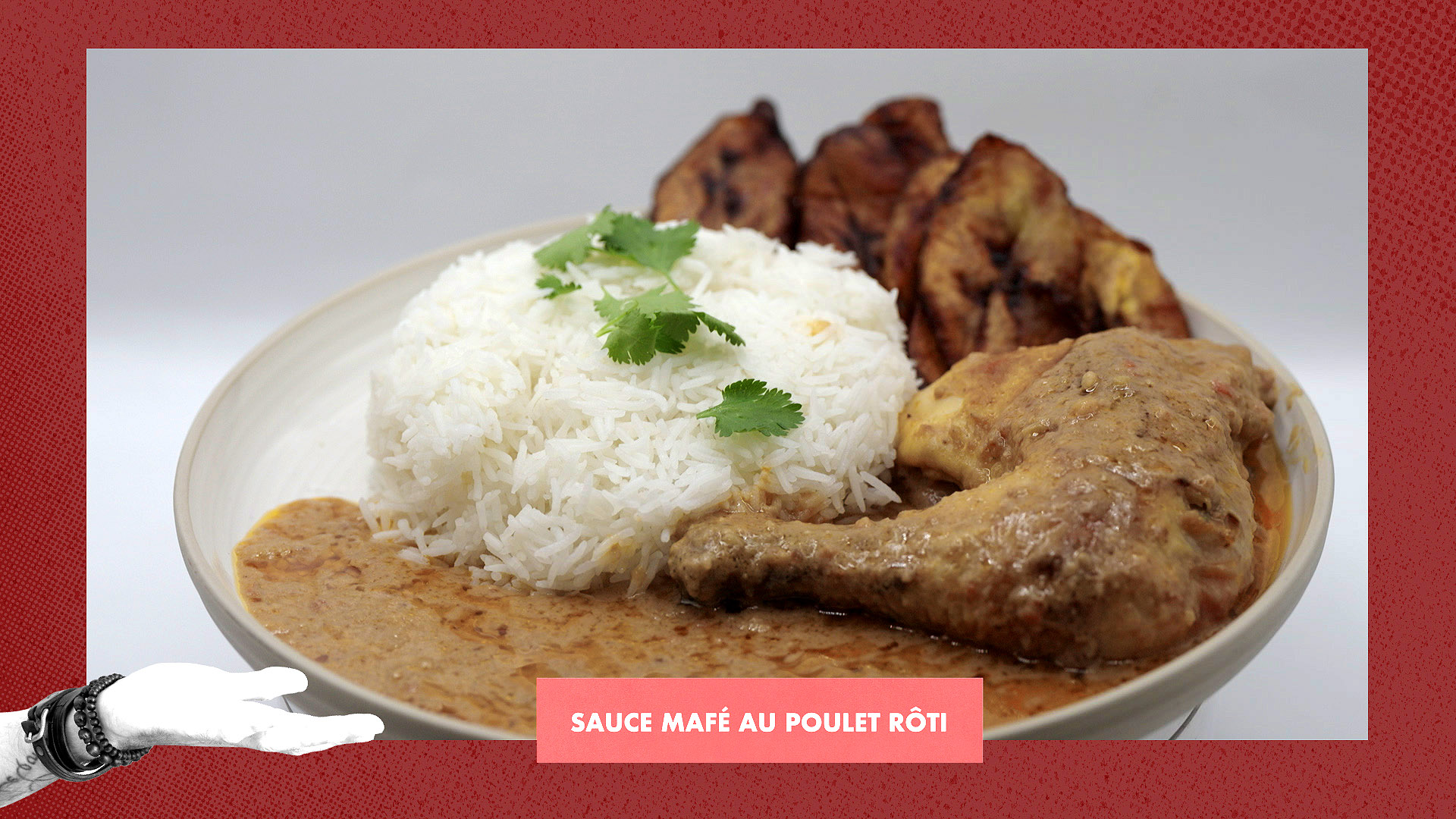 Sauce mafé au poulet rôti - Un souper presque parfait
