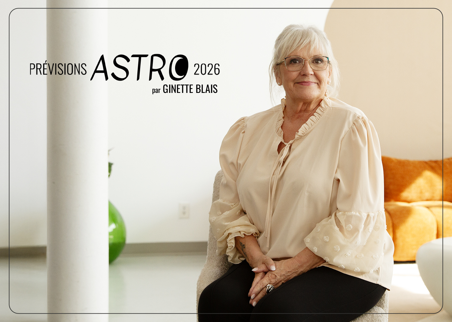 Prévisions Astro 2026 avec Ginette Blais