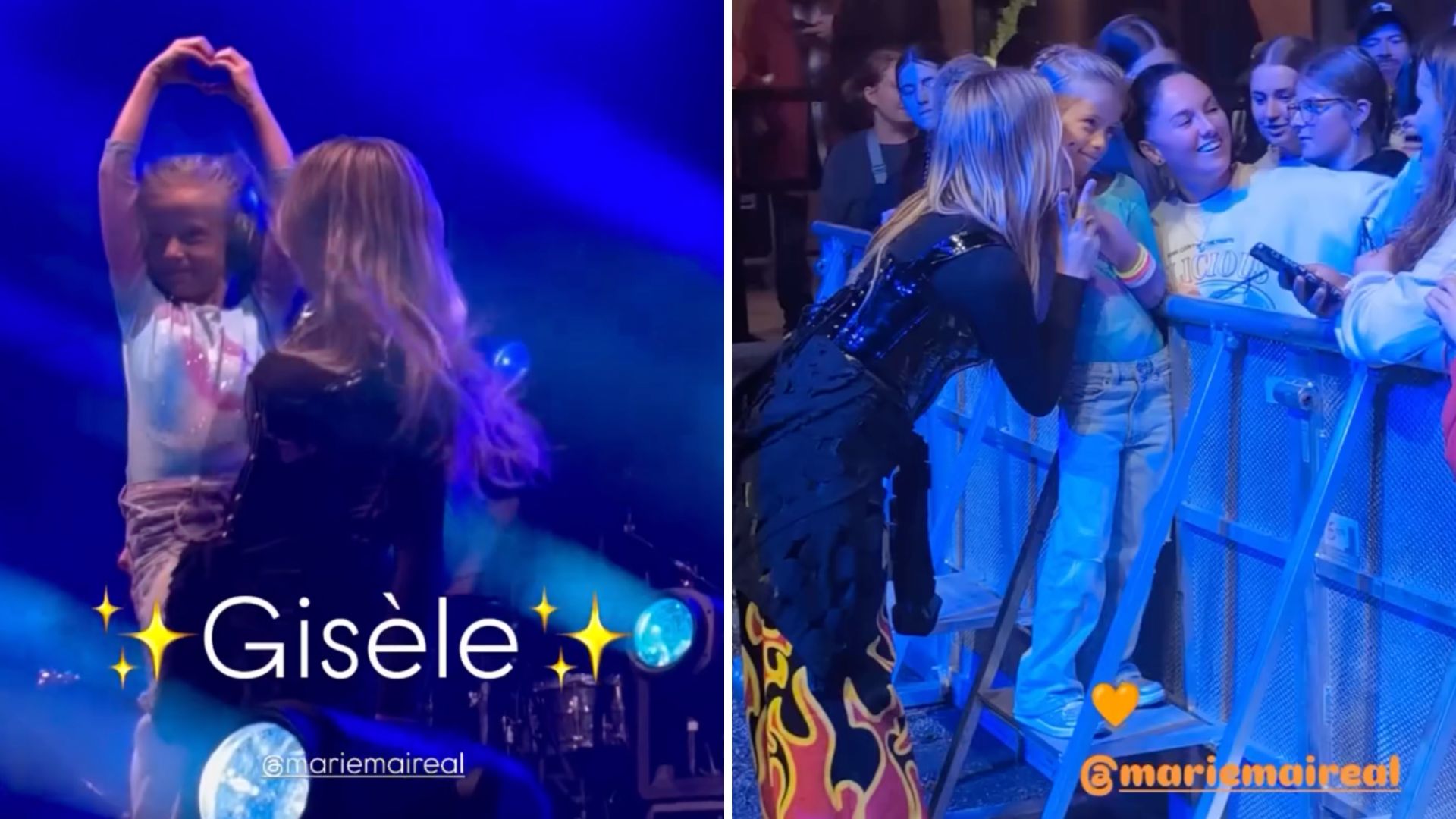 Il faut voir la grande Gigi sur scène avec Marie-Mai