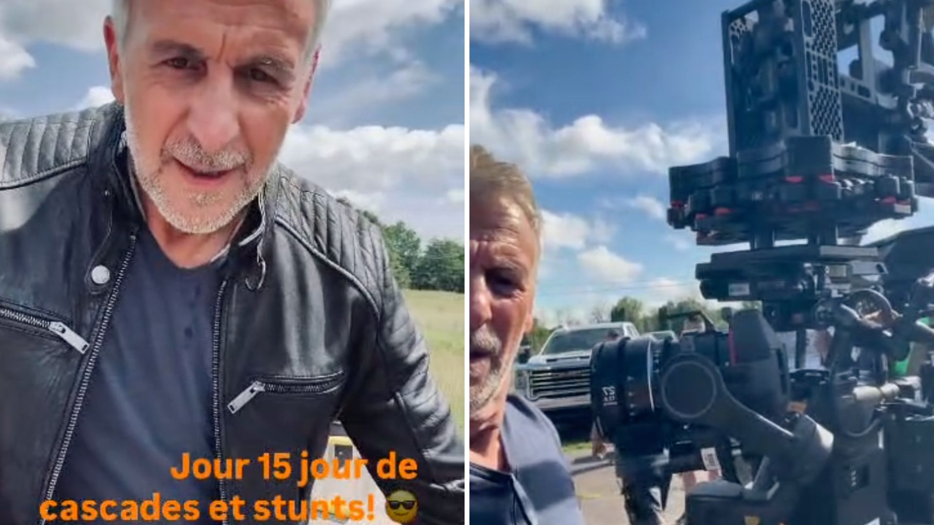 Patrick Huard s’apprête à réaliser une cascade, voyez la vidéo
