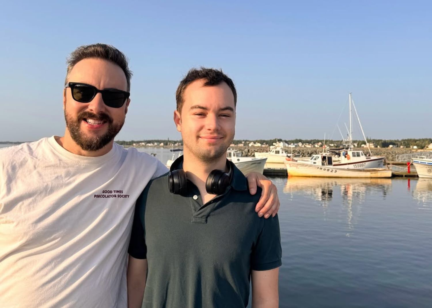 Benjamin et Mathieu Gratton soulignent la fin d'un chapitre