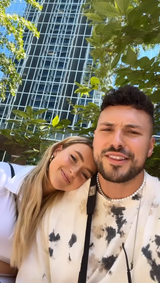 17 adorables photos des amoureux Alicia Moffet et Fred d'OD