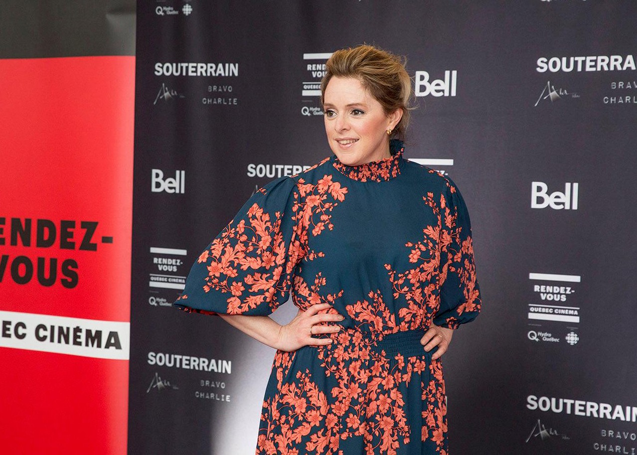 Catherine Trudeau brille sur le tapis rouge de Souterrain
