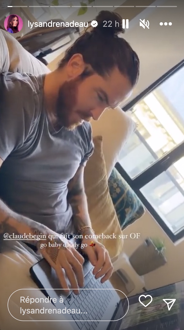 Claude Bégin est officiellement de retour sur OnlyFans!