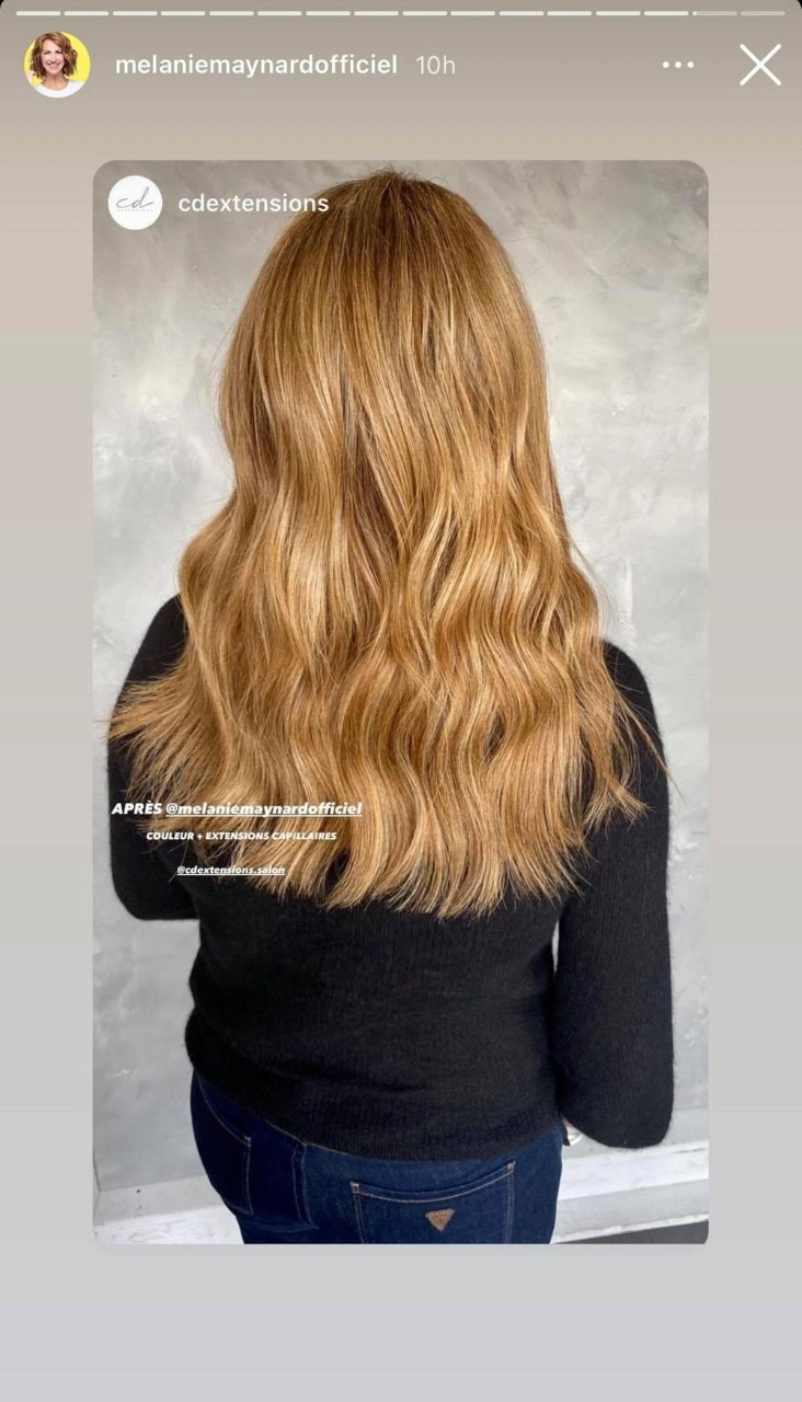 Découvrez le nouveau look de Mélanie Maynard!