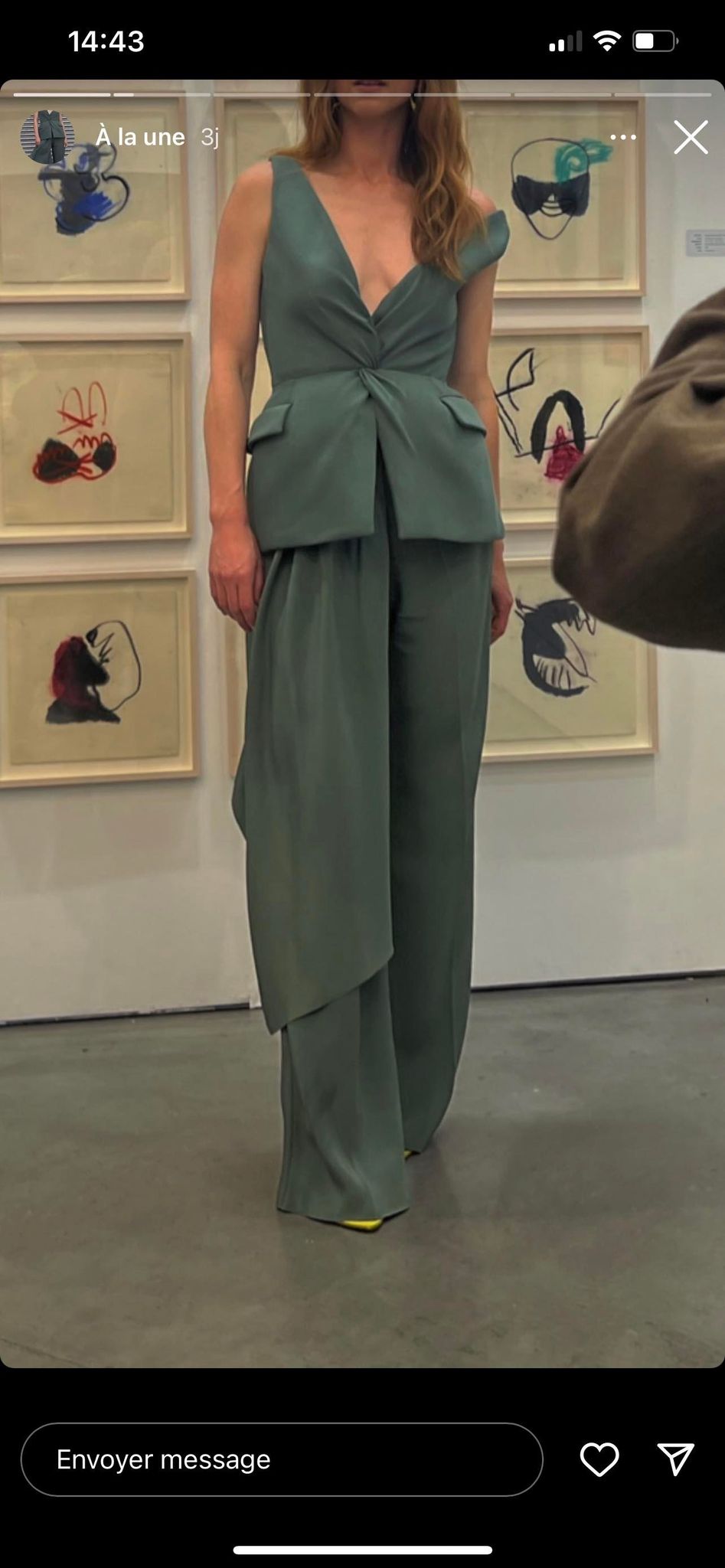 Karine Vanasse était renversante dans ce haut au décolleté plongeant à ...