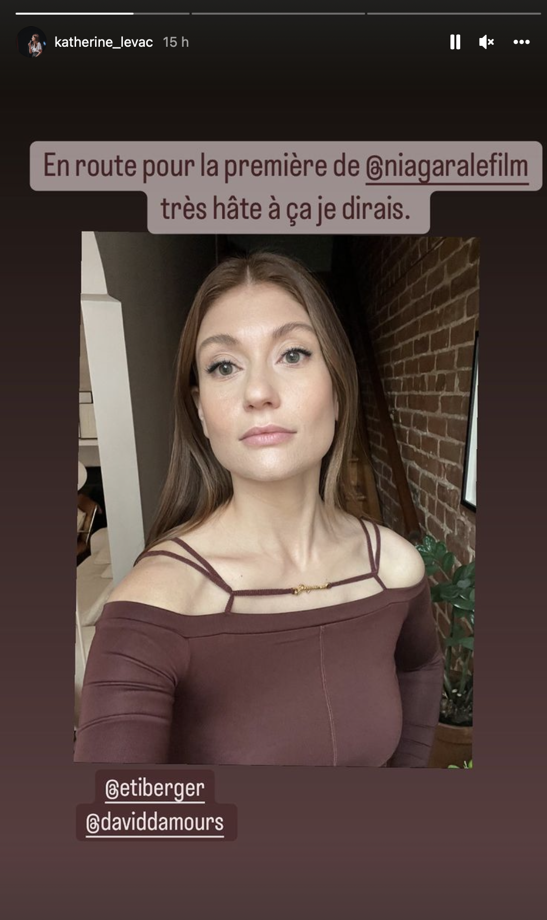 Au tour de Katherine Levac d'adopter la colo de la saison!