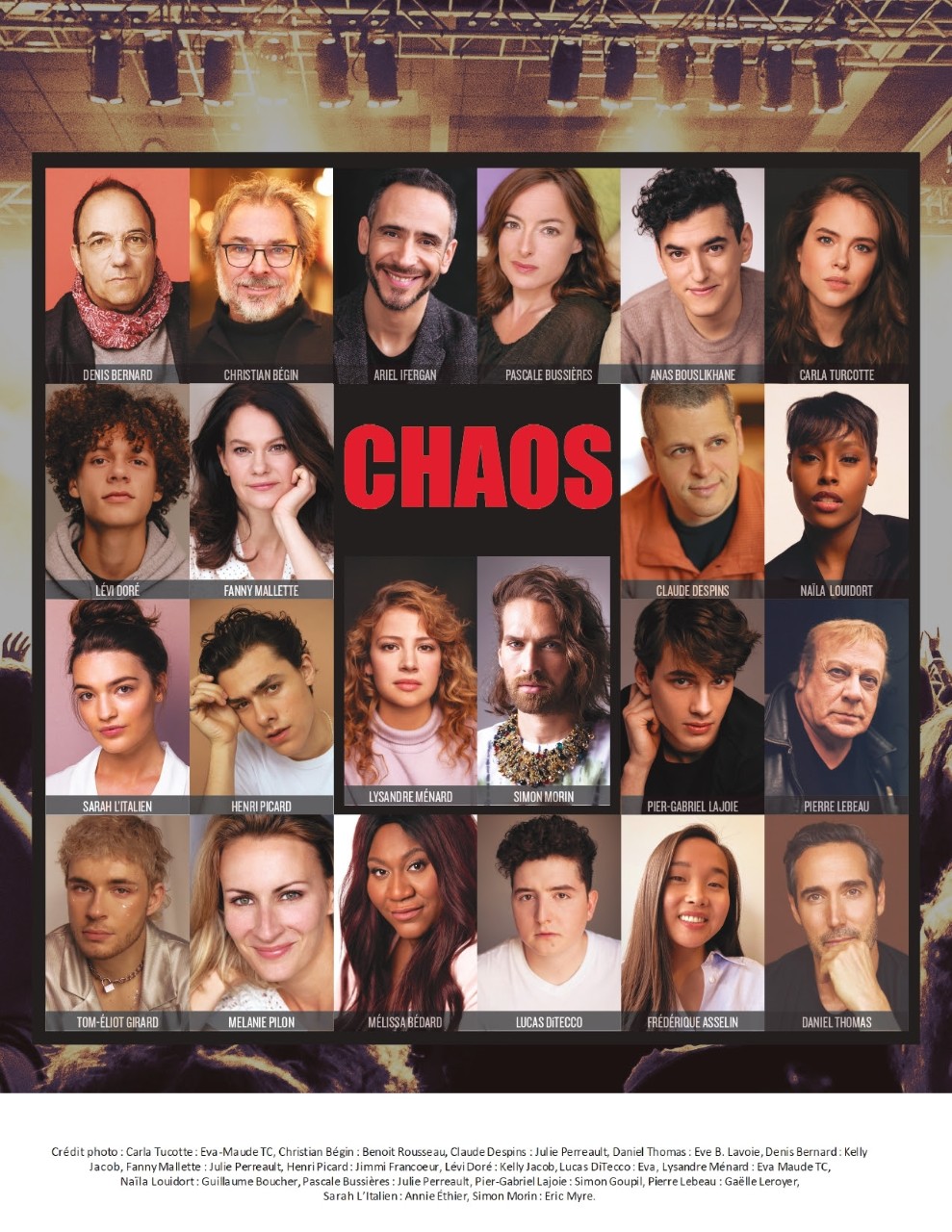 Chaos : la distribution de la nouvelle série de Josélito Michaud révélée!