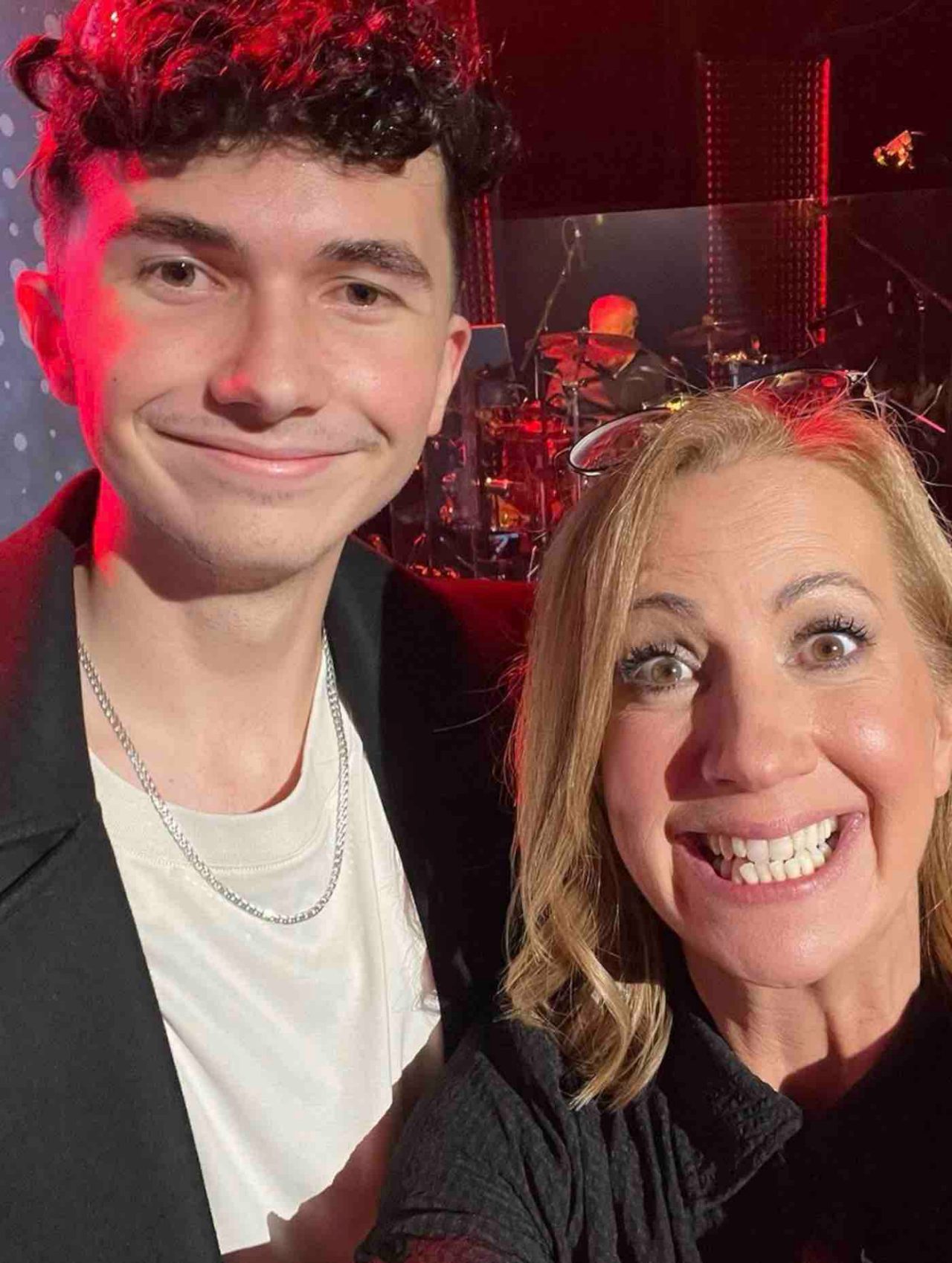 Mélanie Maynard émue de voir son fils réaliser un grand rêve