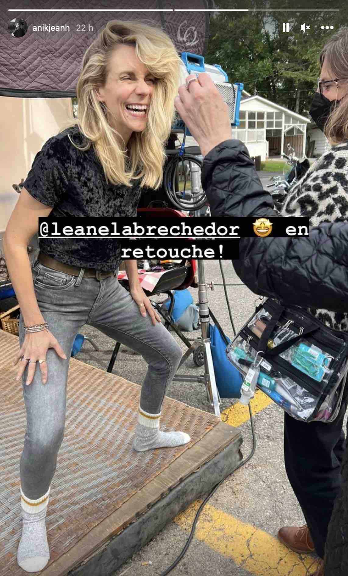 Voyez ces photos de Léane Labrèche-Dor qui s'éclate en coulisses d'un ...