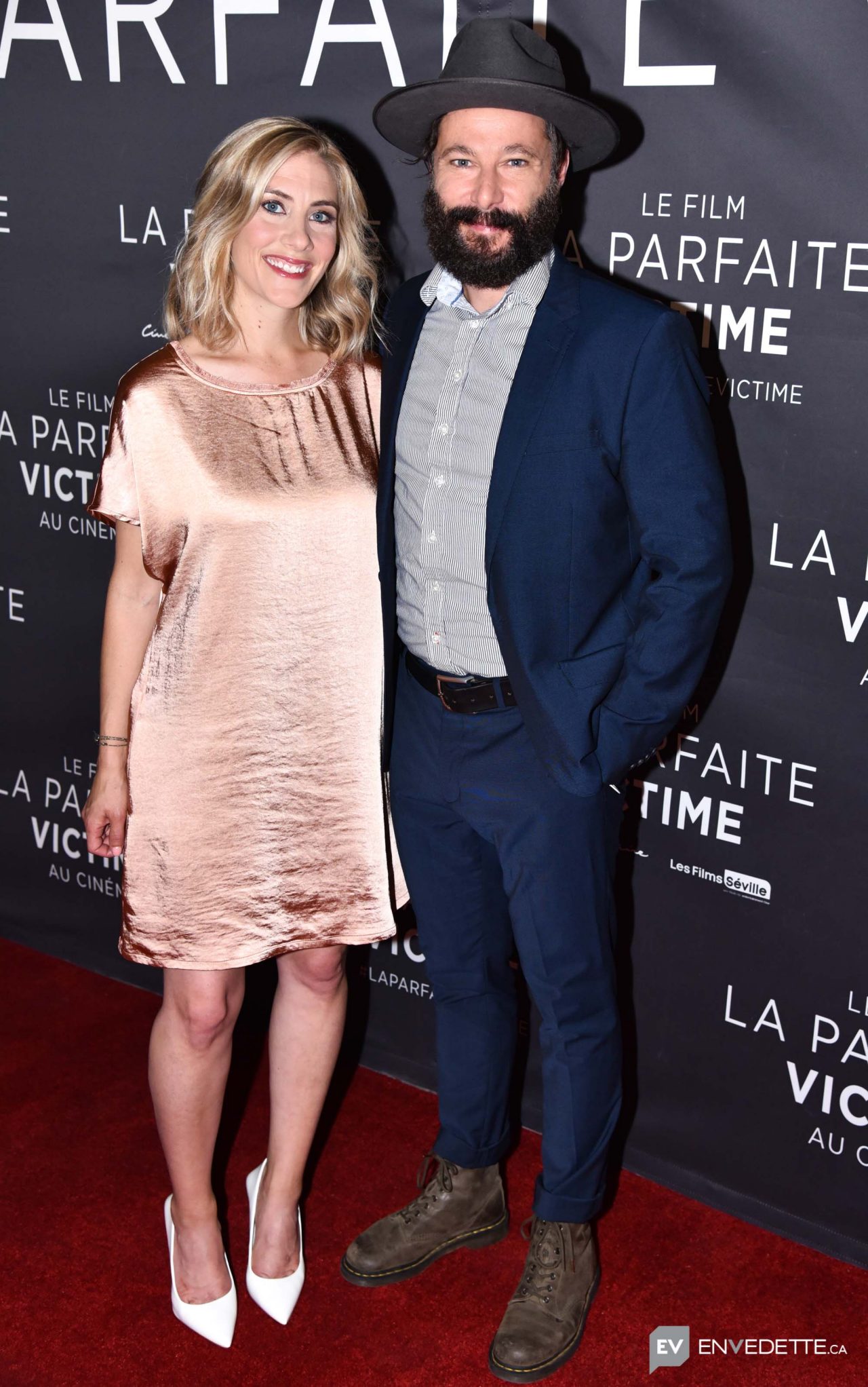 Un premier tapis rouge pour Émilie Perreault et son amoureux