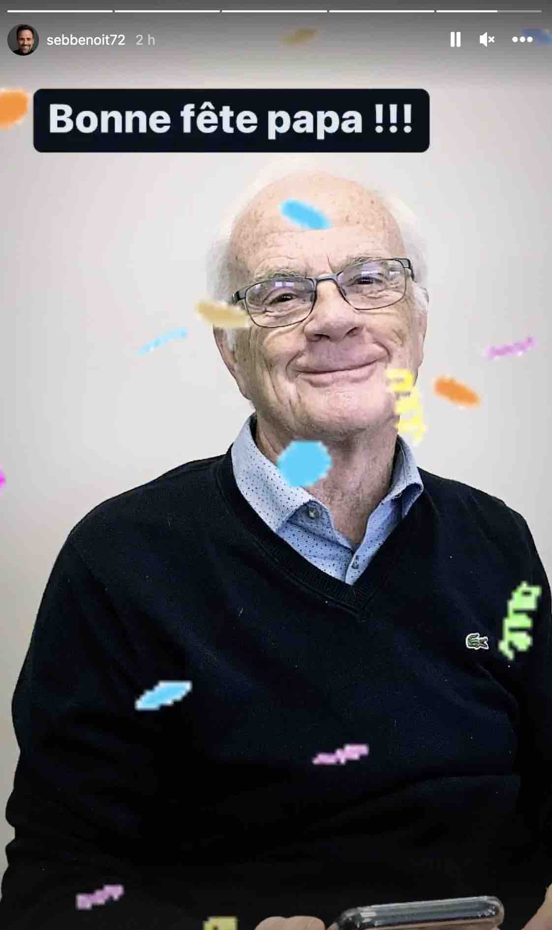 Sébastien Benoit souligne les 83 ans de son papa adoré avec un ...