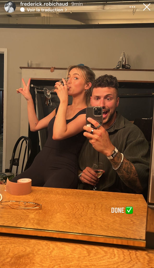 17 adorables photos des amoureux Alicia Moffet et Fred d'OD