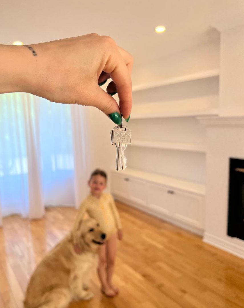 Alicia Moffet et Frédérick Robichaud emménagent dans la maison d'une ...