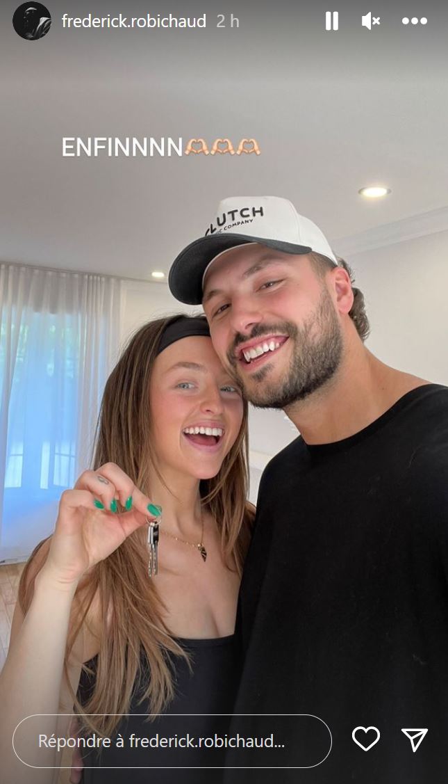 Alicia Moffet et Frédérick Robichaud emménagent dans la maison d'une ...