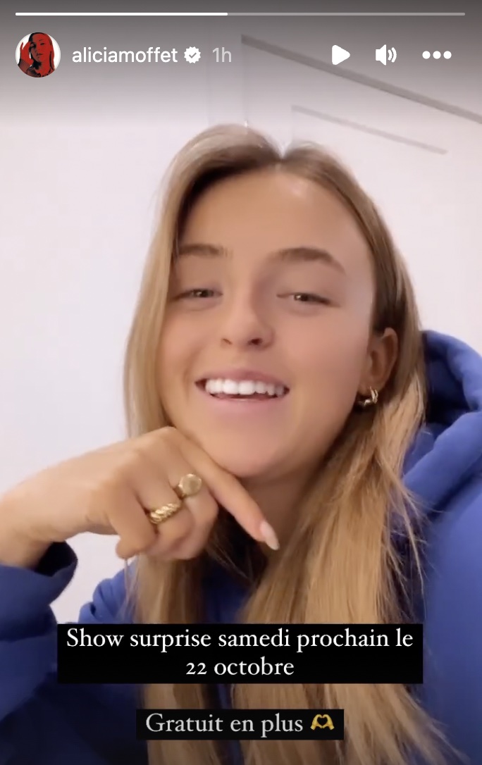 Alicia Moffet annonce une excellente nouvelle!