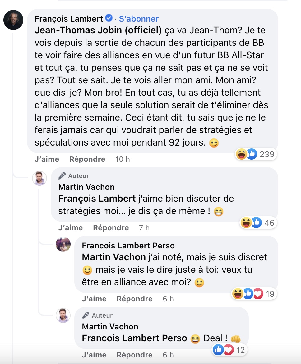 Big Brother Célébrités: une hilarante dérape signée Martin Vachon, Jean ...