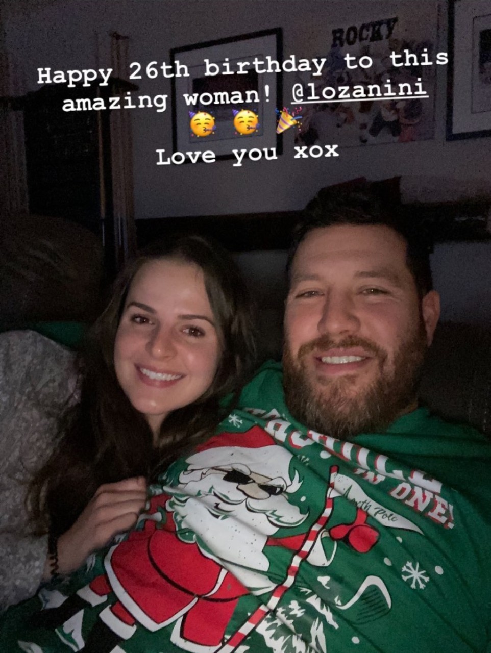 Brandon Prust souligne la fête de son amoureuse en photos!