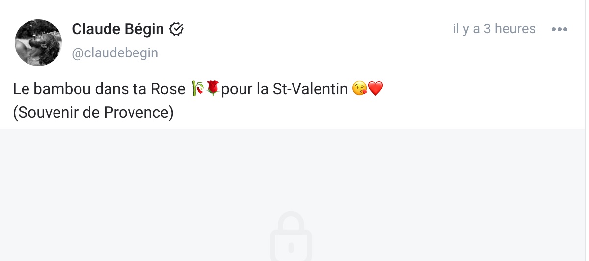 Claude Bégin est officiellement de retour sur OnlyFans!