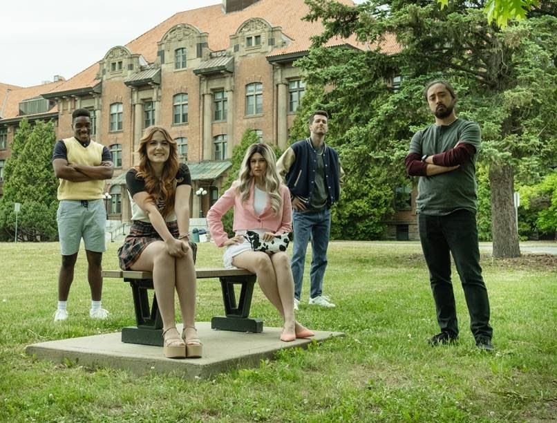 Rosalie Vaillancourt, Katherine Levac et Pierre-Yves Roy-Desmarais ...