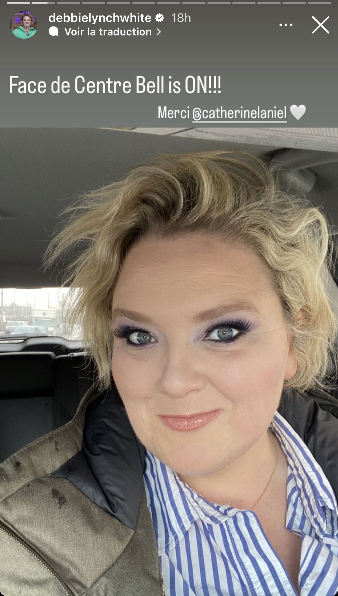 Un moment magique au Centre Bell : Debbie Lynch-White offre une ...