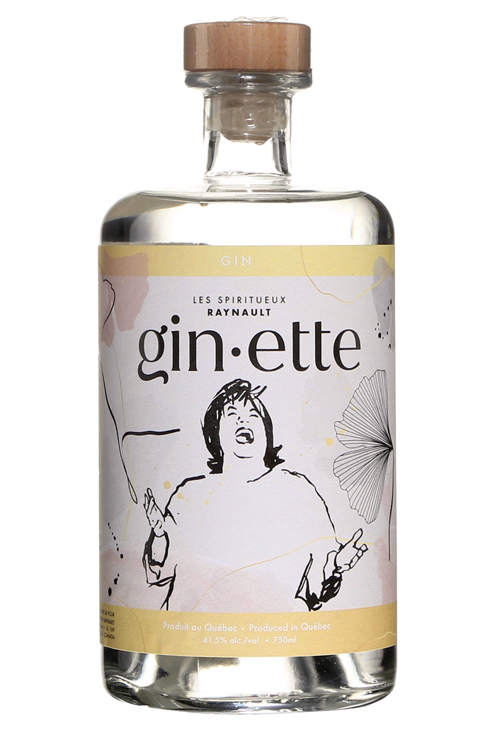 Ginette Reno nous présente son gin québécois, le Gin-ette!