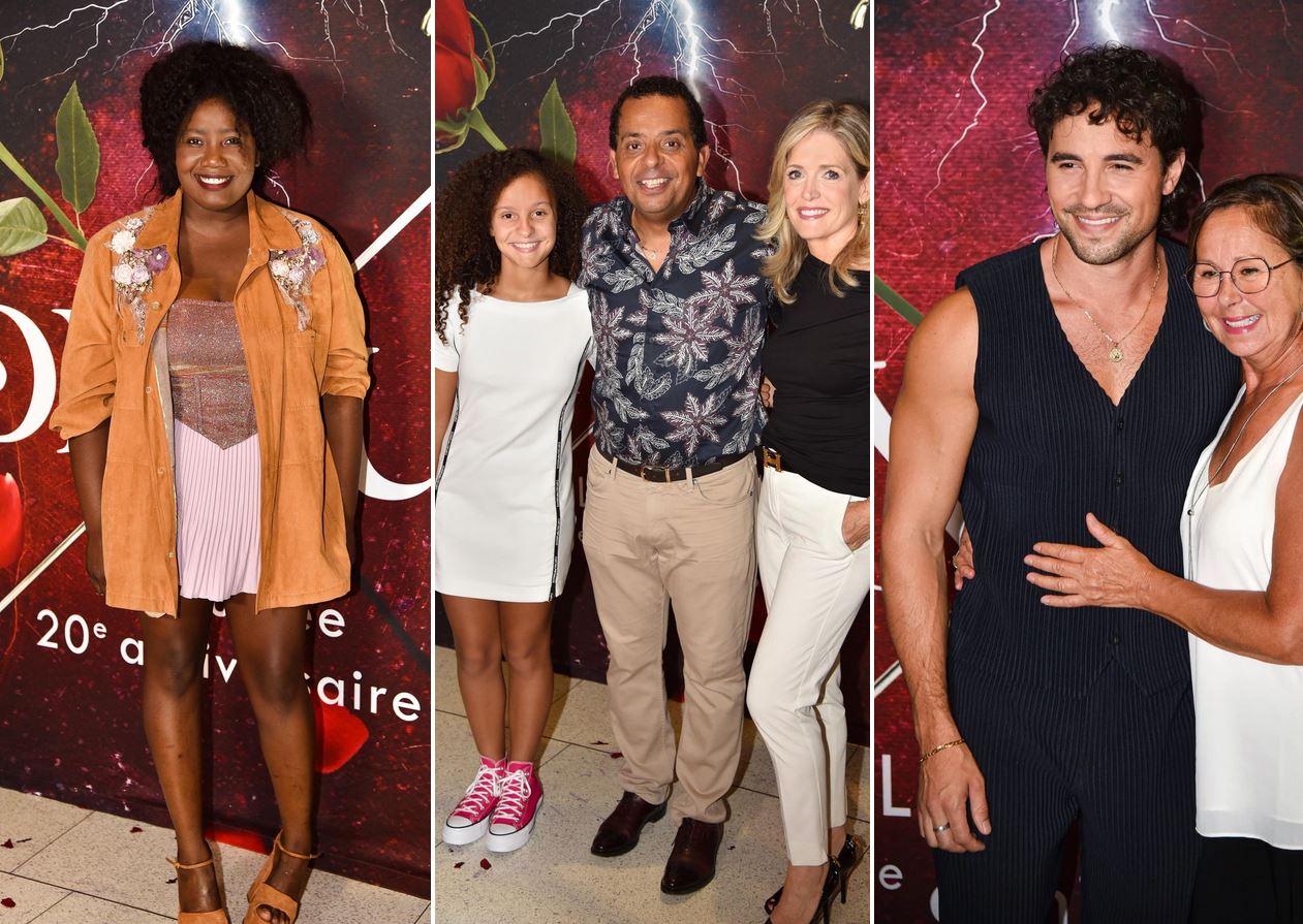 Gregory Charles, sa femme et leur fille éblouissent sur le tapis rouge