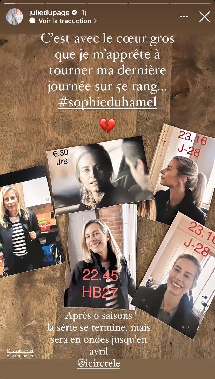 5e rang: Julie du Page fond en larmes après sa scène ultime, voyez les ...