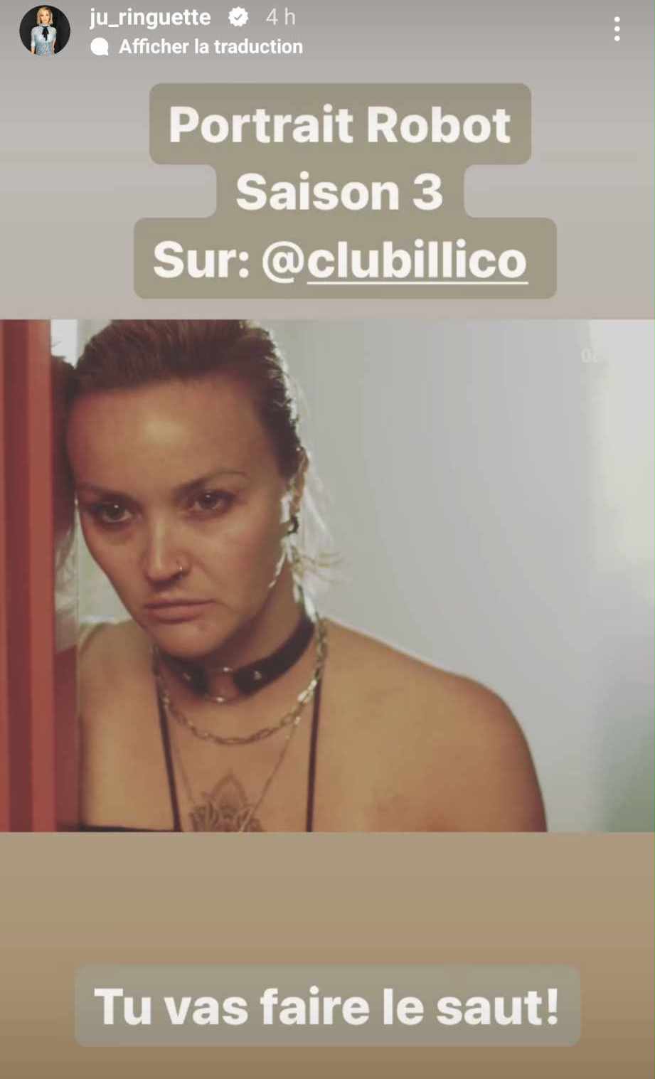 Photos: Julie Ringuette a subi une transformation extrême pour un tournage