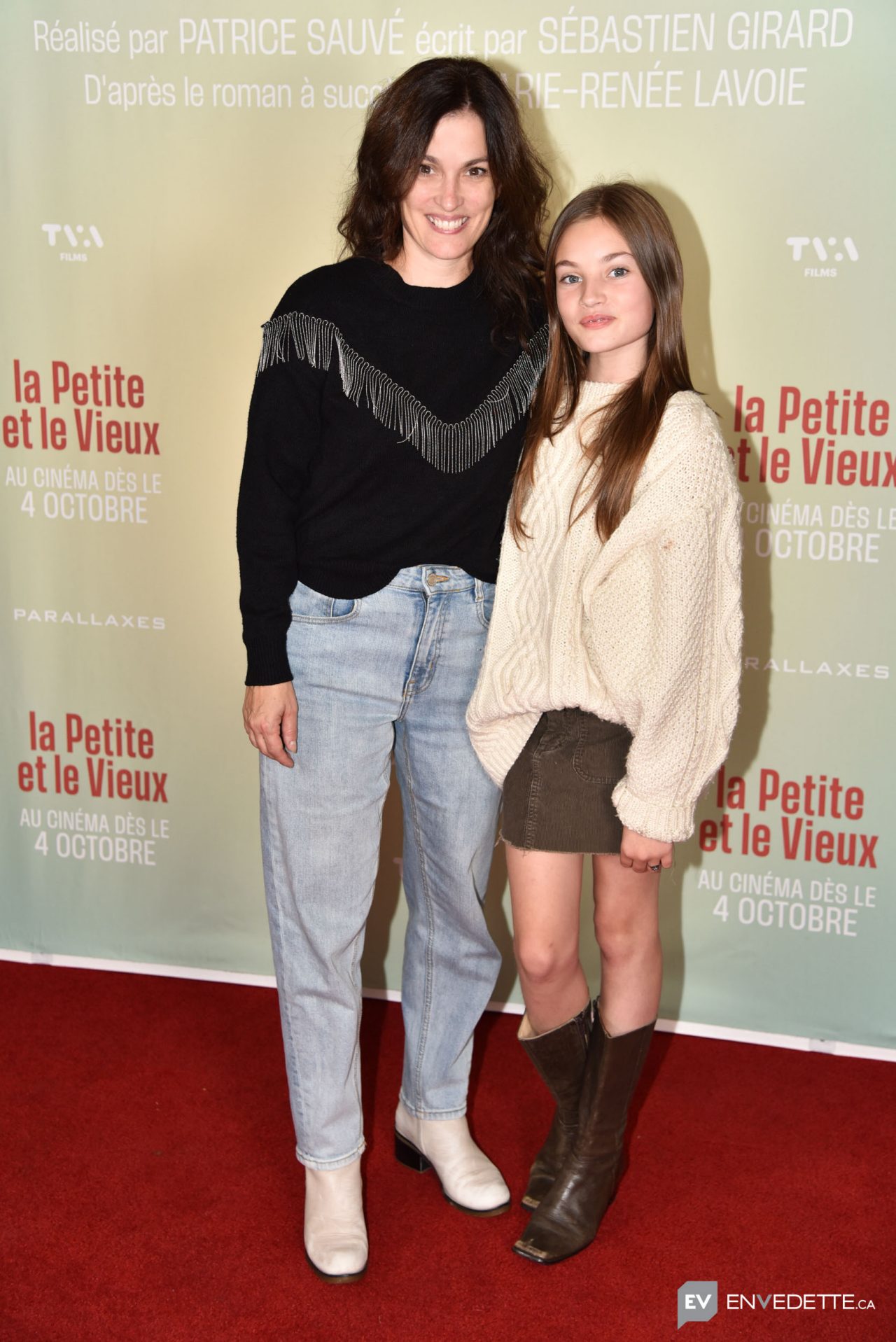 Madeleine Péloquin nous présente son adorable fille sur le tapis rouge!