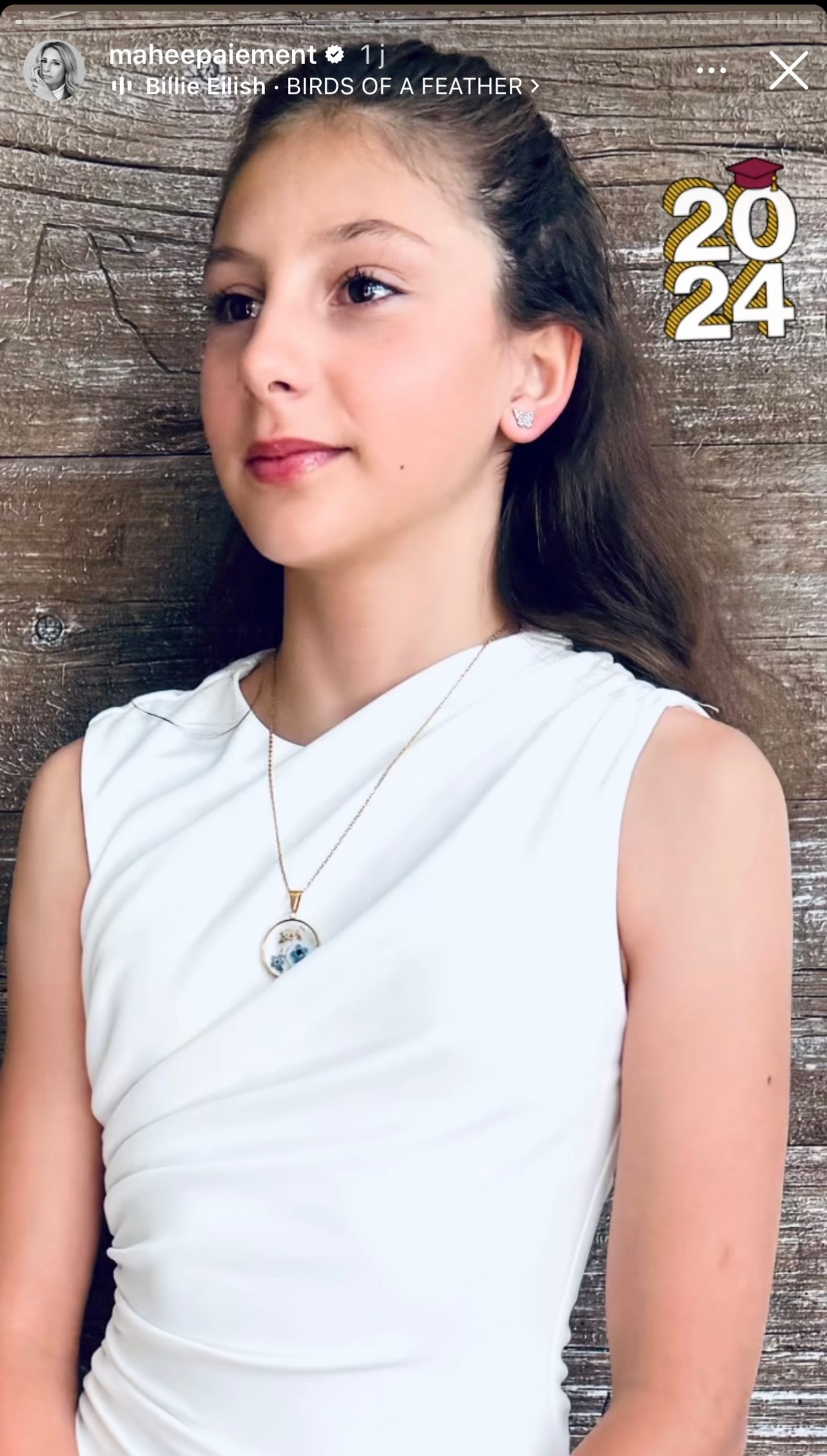 Mahée Paiement: il faut voir comme sa grande fille était élégante pour ...