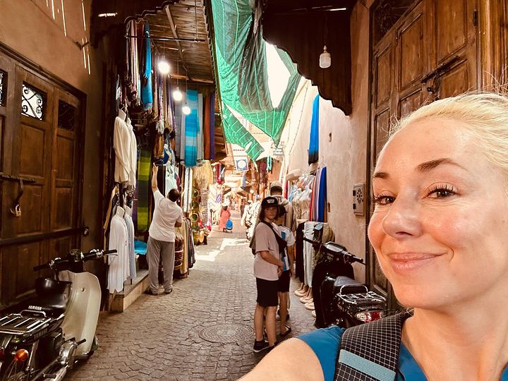 Mariloup Wolfe visite le Maroc avec ses fils, découvrez les photos de ...