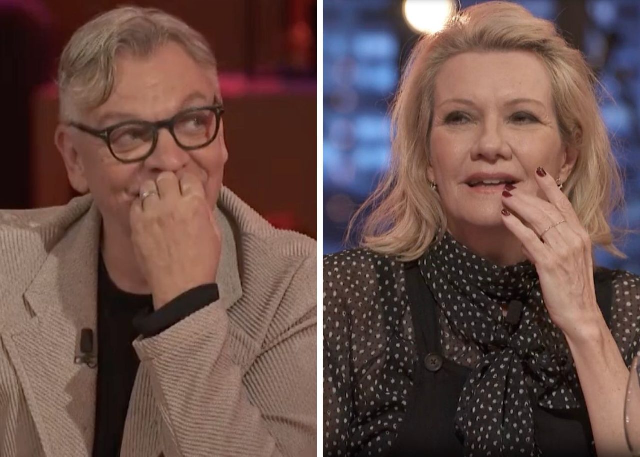 Mélanie Maynard a un fou rire incontrôlable en parlant de son chum à ...