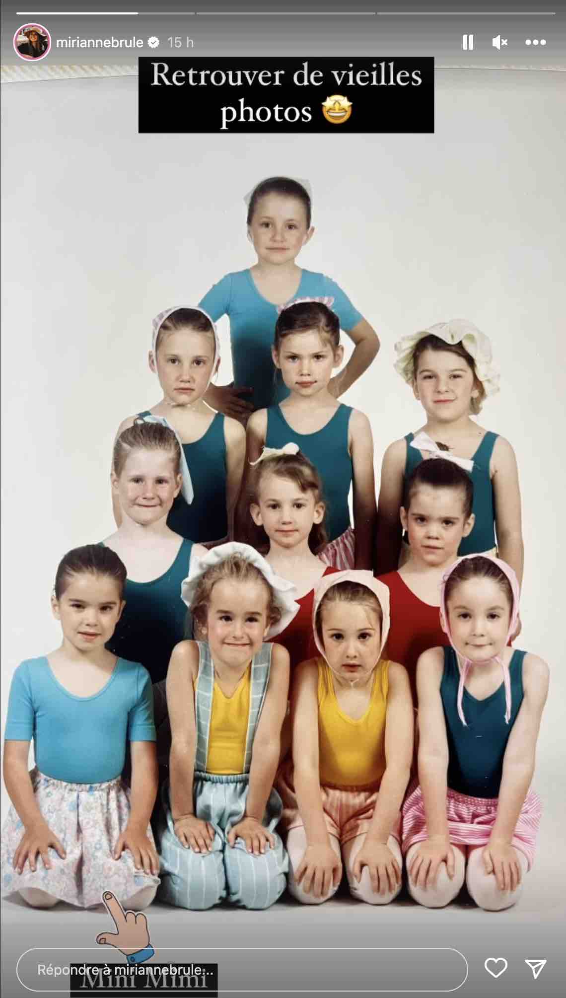 Mirianne Brûlé: voyez comme elle et sa fille se ressemblaient au même âge!