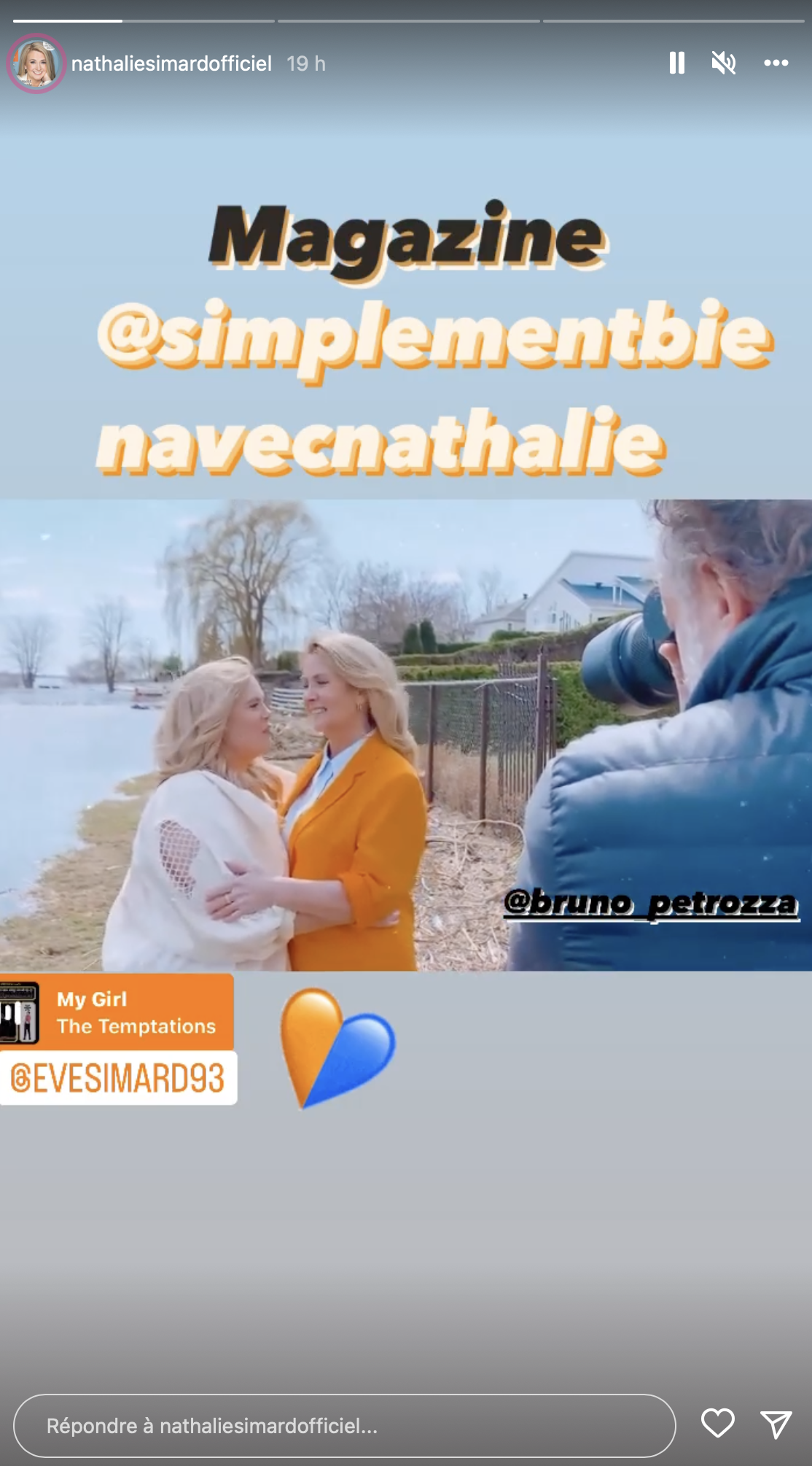 Nathalie Simard invite ses fans dans les coulisses d'une séance photo ...