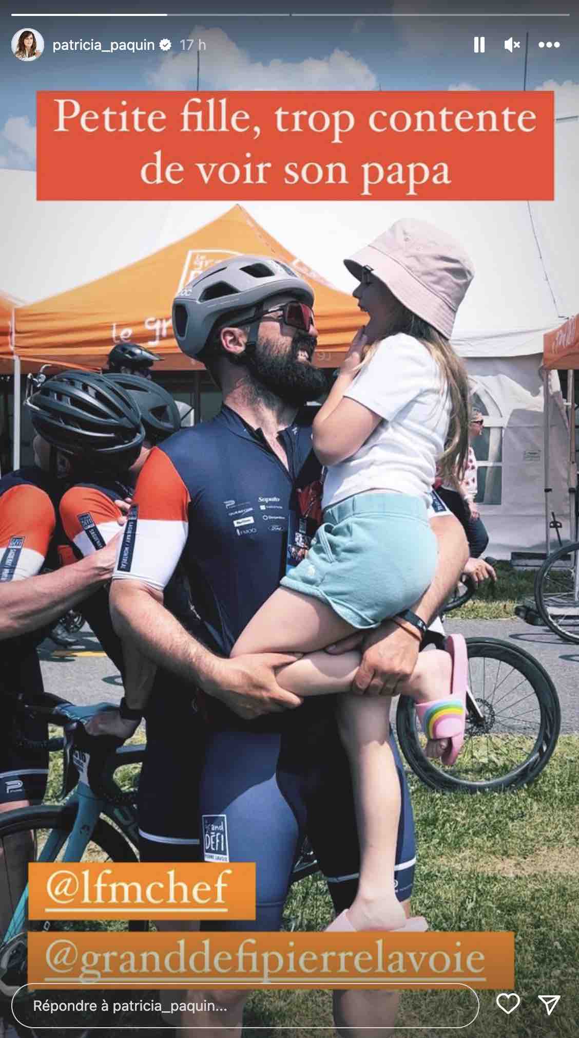 Patricia Paquin capture ce moment adorable: sa fille dans les bras de ...