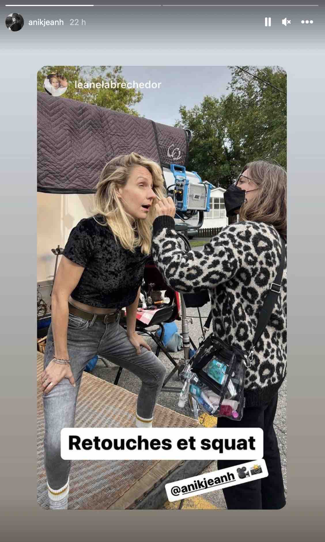 Voyez ces photos de Léane Labrèche-Dor qui s'éclate en coulisses d'un ...
