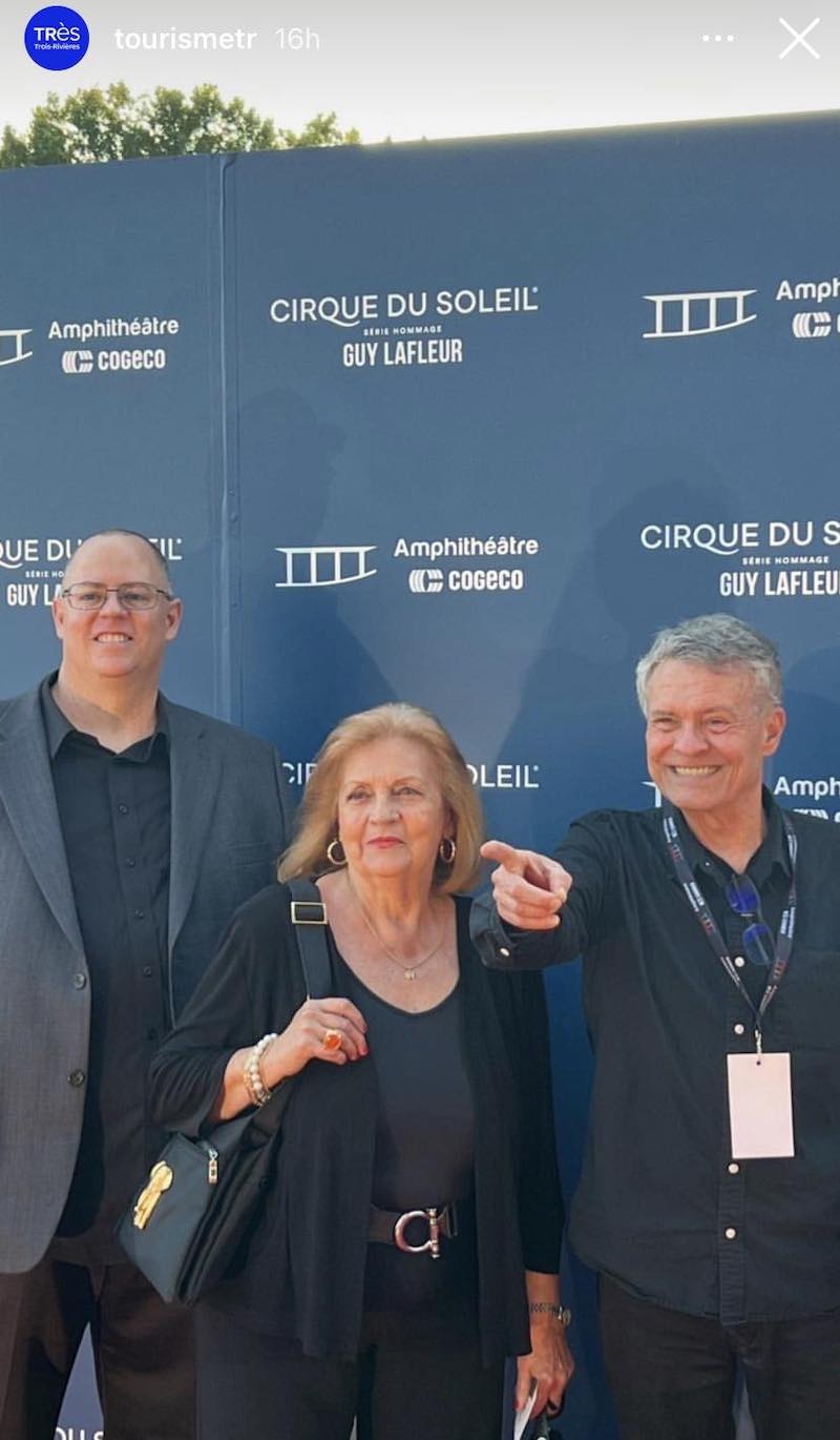 Rare apparition de Paul Houde sur le tapis rouge