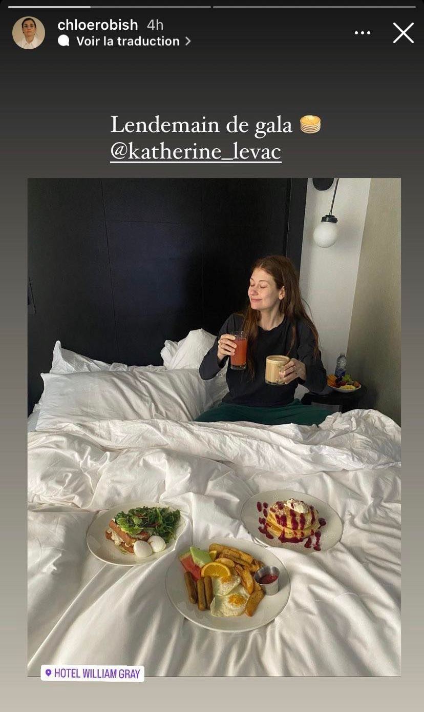 Les Olivier: la blonde de Katherine Levac a de l’amour plein les yeux en voyant l’animatrice sur ...