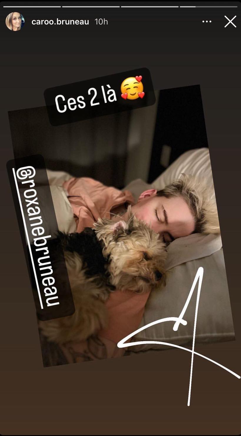 La blonde de Roxane Bruneau partage la plus tendre des photos