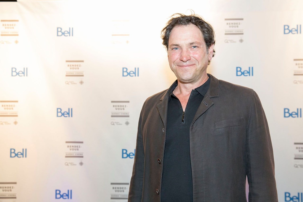 Tapis rouge du film Les vieux chums avec Patrick Labbé