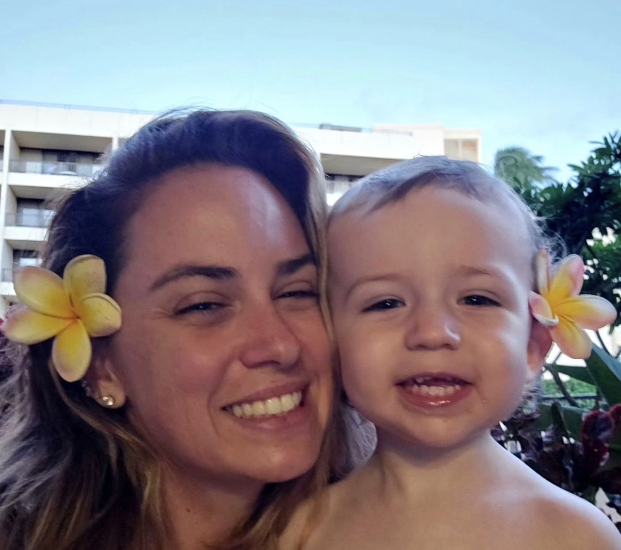 Valérie Roberts: Une merveilleuse photo de famille sur la plage de ...