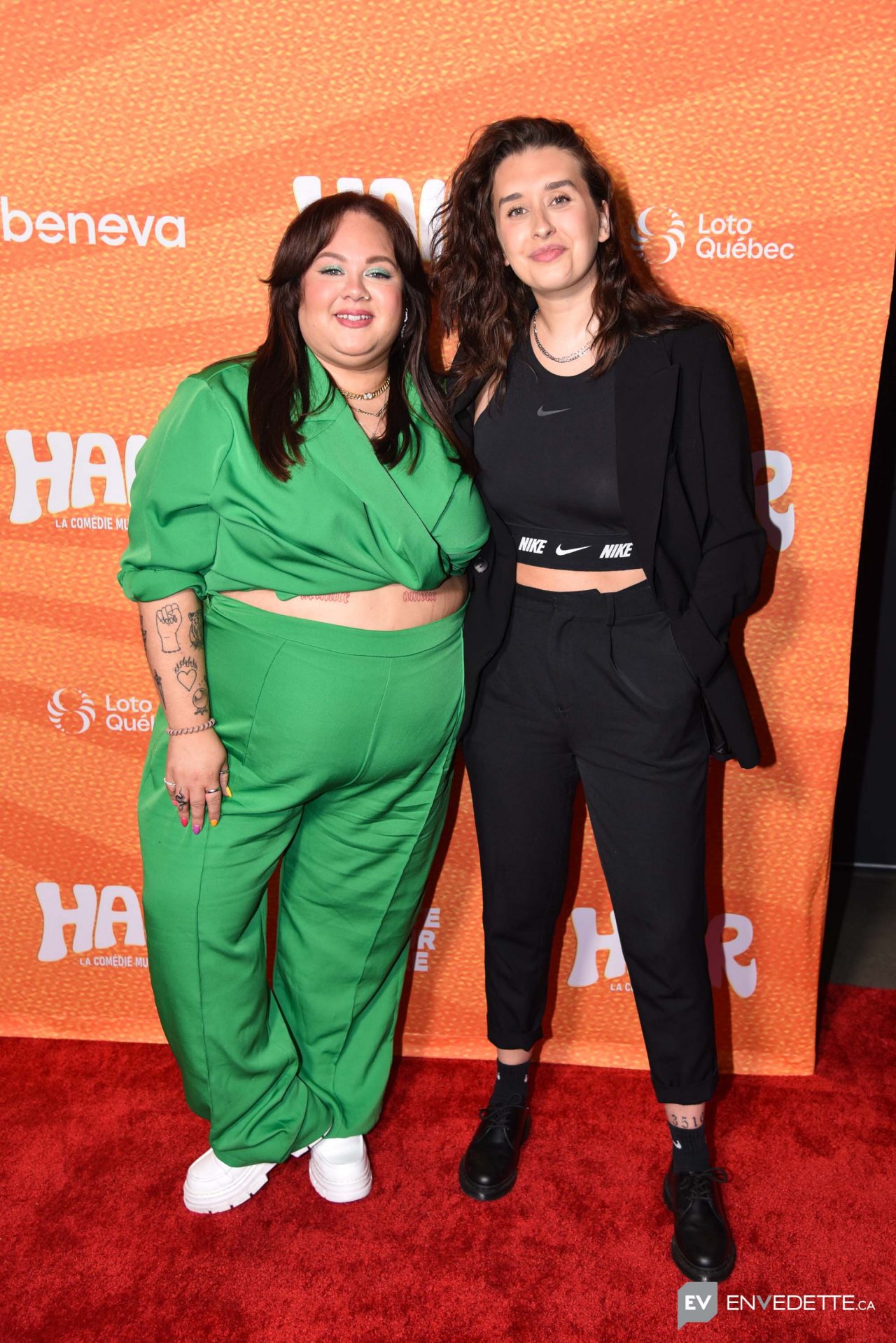 Vanessa Duchel: Une première apparition publique sur un tapis rouge ...