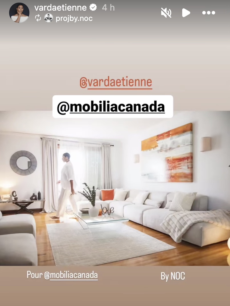 Varda Étienne nous dévoile son salon fraîchement revampé